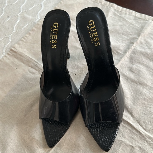 Guess | Shoes | Guess Snake Skin Heels | Poshmark